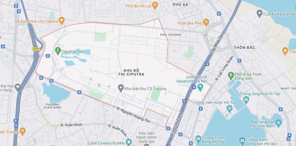 Chung cư Ciputra | Tổng hợp các khu Căn hộ trong KĐT Ciputra